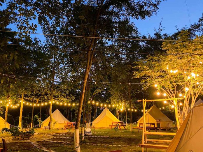 Napy Garden - Tận hưởng không gian trại ngoài trời tuyệt vời tại hồ Trị ...