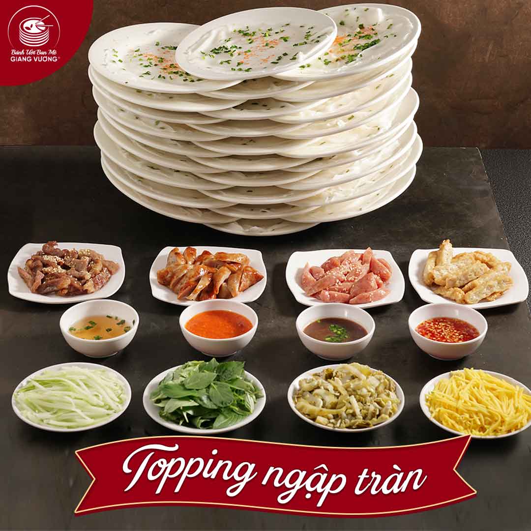 Bánh Ướt Ban Mê Giang Vương - Món ăn giao thoa hương vị ẩm thực ba miền ...