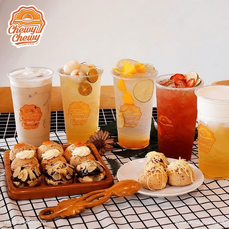 Bánh su kem tại Chewy Chewy Nguyễn Cư Trinh có gì hấp dẫn? - 1 phút Sài Gòn